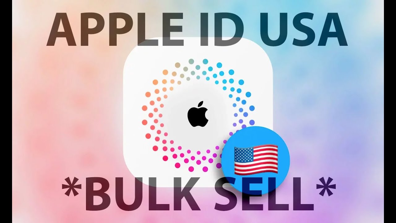 buy bulk usa apple id (apple id for sell) ... 100 pcs to up! low price ...