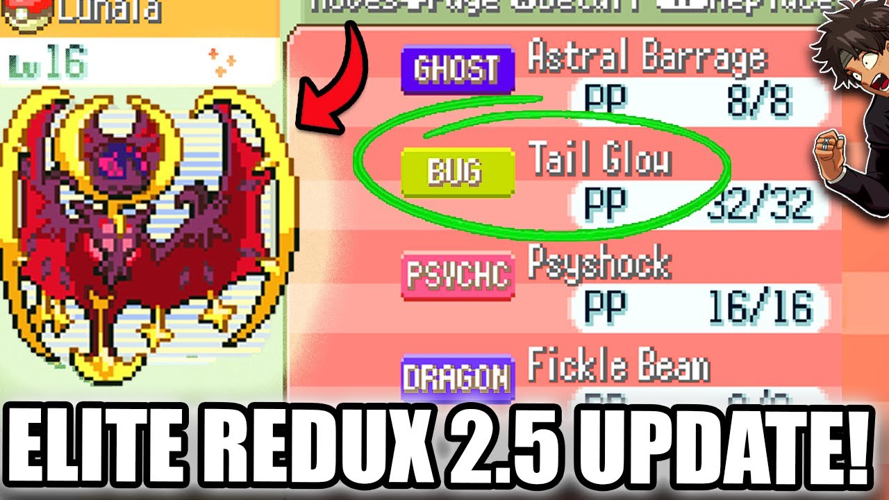 POKEMON ELITE REDUX 2.5 𝐍𝐄𝐖 𝐔𝐏𝐃𝐀𝐓𝐄! I'M ABOUT TO BEAT THIS ON ELITE ...