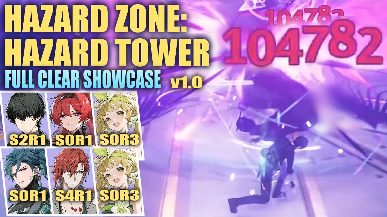 [Wuthering Waves] Hazard Tower 1.0 Full Clear - YouTube