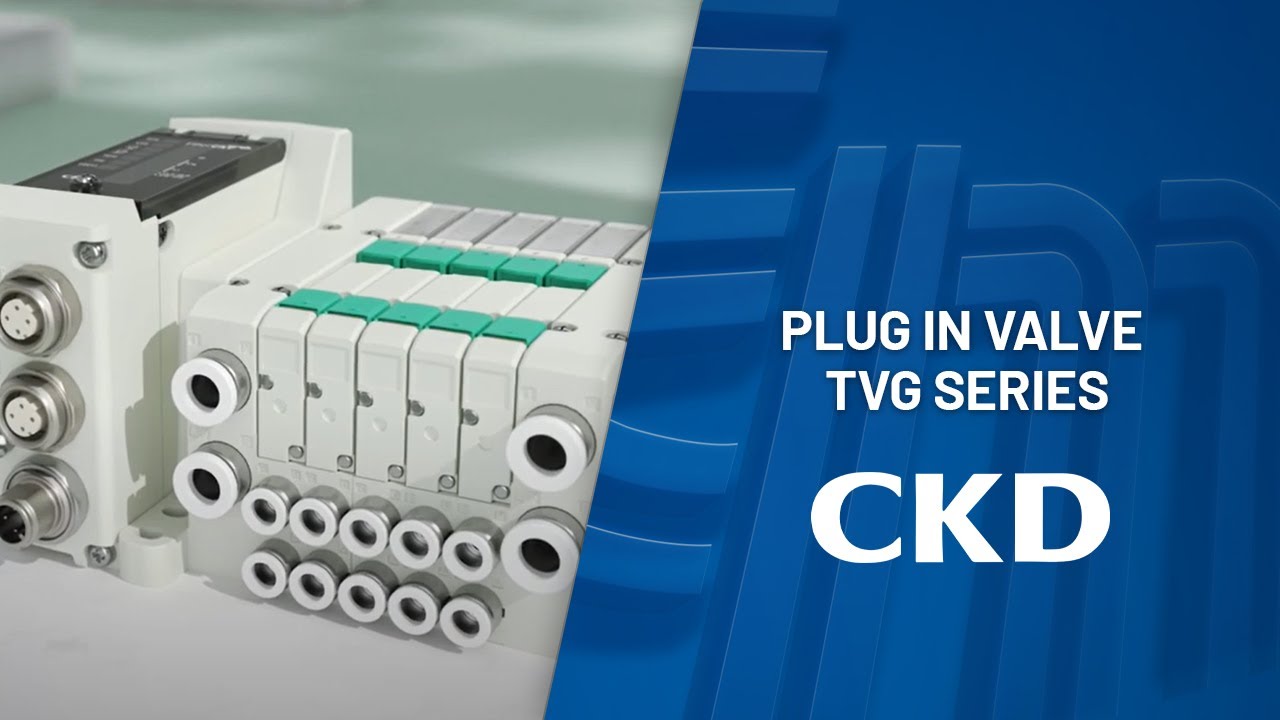 Electro-Matic: CKD Plug in Valve TVG Series - YouTube