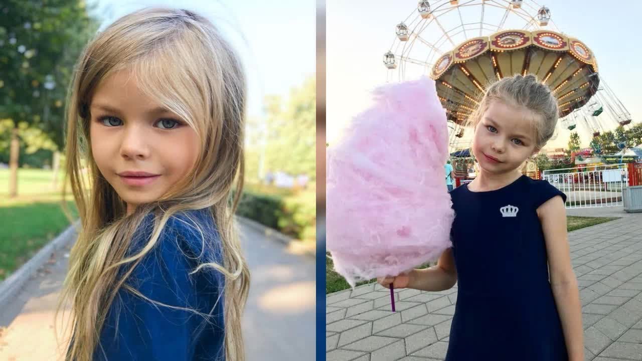 Child model, 6, dubbed 'most beautiful girl in world' for her ...