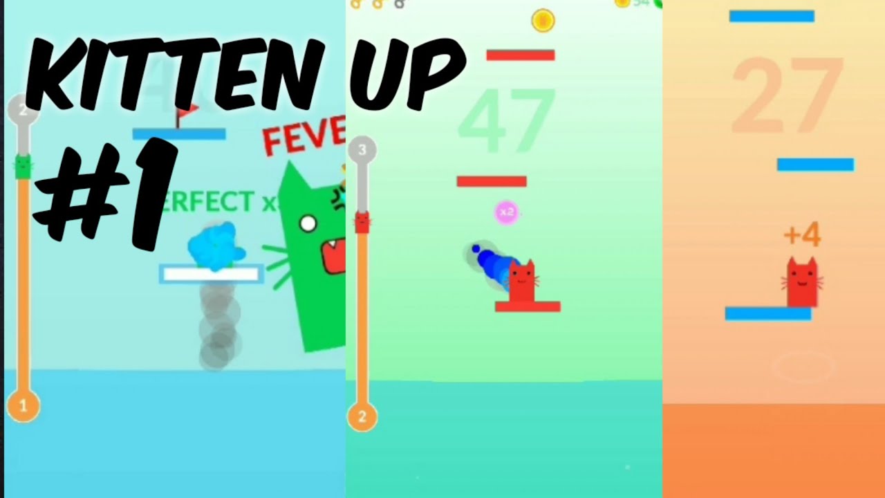 Kitten up Game|Save Kitten from drowning| Fun Game - YouTube