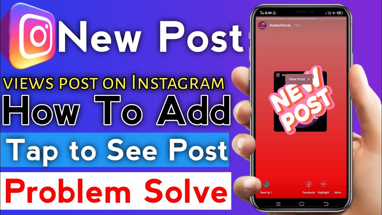 How To Add Tap To See Post In Instagram Story Add Post To Your Story how-to-add-tap-to-see-post-in-instagram-story-add-post-to-your-story