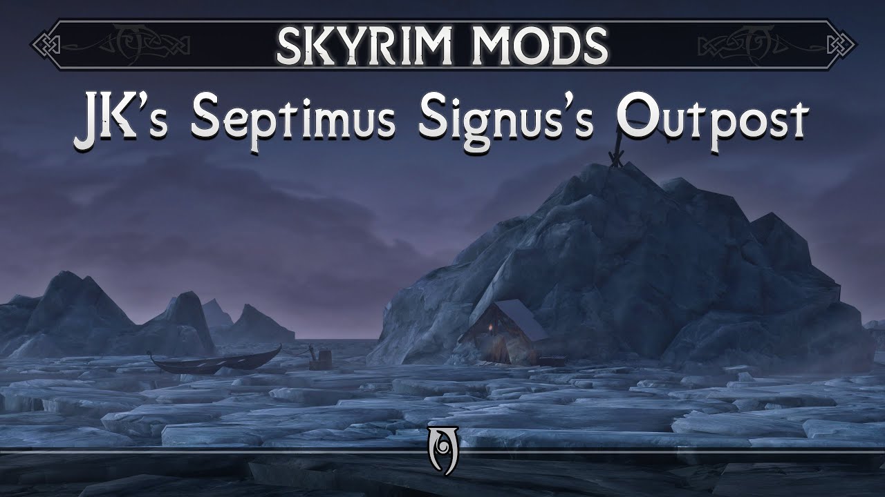JK's Septimus Signus's Outpost | Skyrim Mods (SE/AE) - YouTube