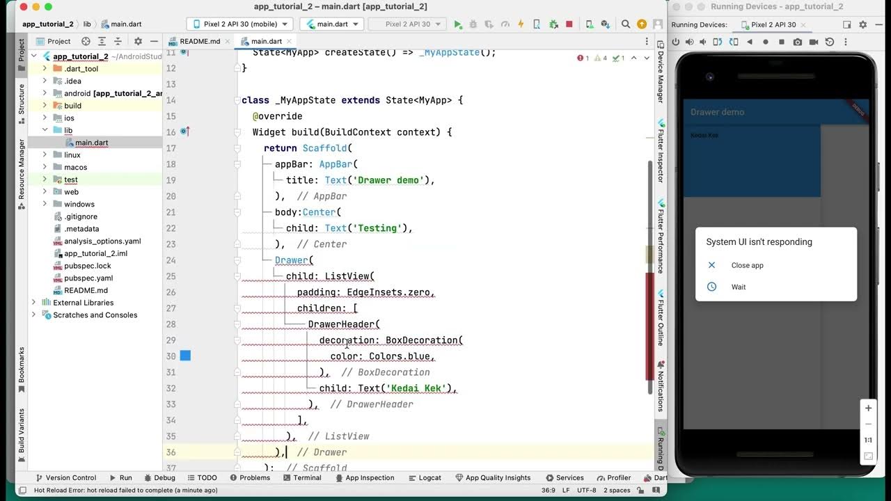 Tutorial 3 - Drawer - YouTube