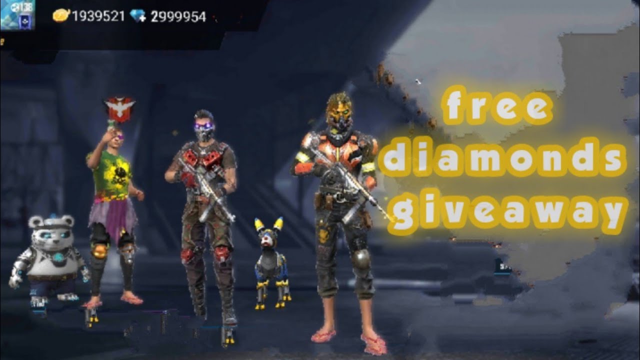 free Diamonds giveaway।। free diamonds live।।free fire।। Irziu Gaming ...