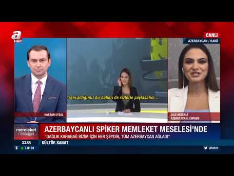 Ağlayan spiker artık gülüyor. Azerbaycan'da cephe hattından son gelişmeler...