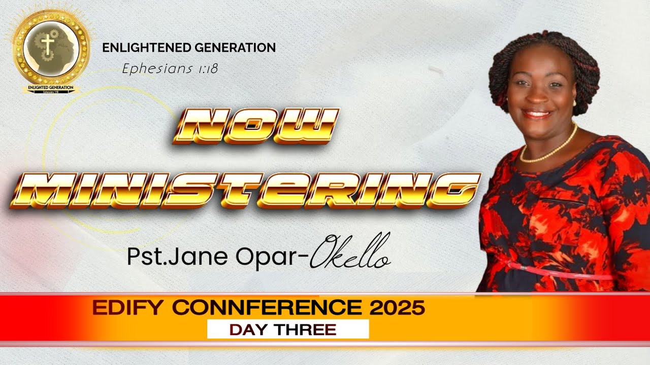 PASTOR JANE OPAR OKELLO INTRO - EDIFY CONFERENCE 2025 -DAY 3 - YouTube