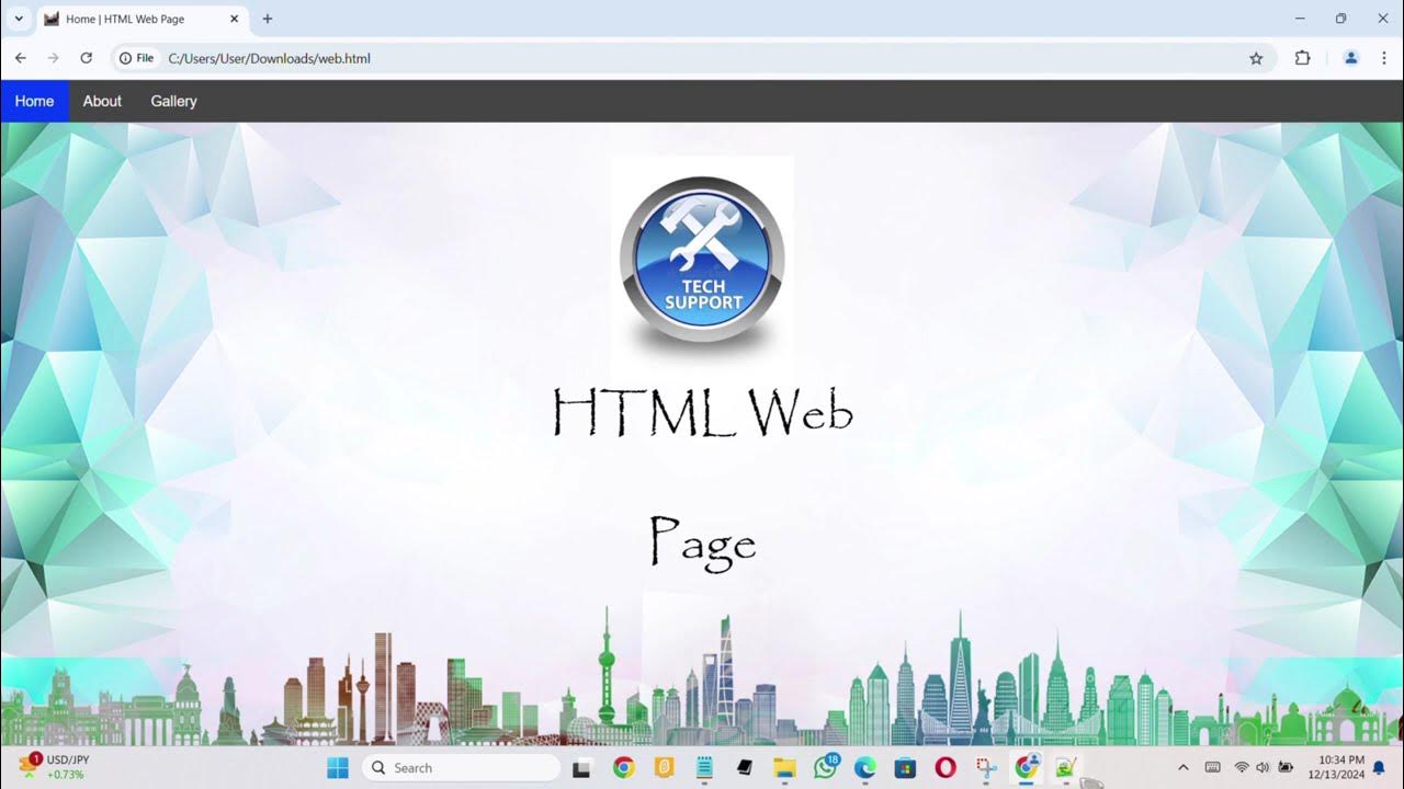 Create HTML Web Pages in 2024 - YouTube