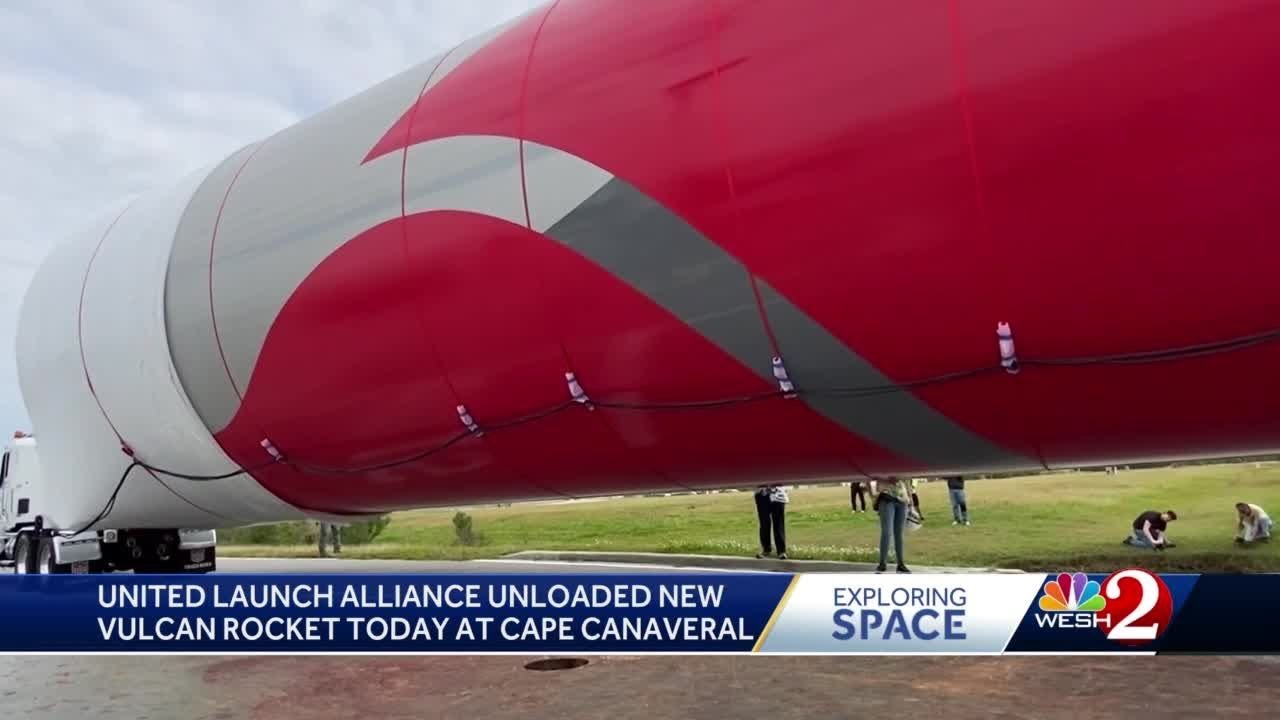 'A big day for Florida': United Launch Alliance rolls out new Vulcan ...