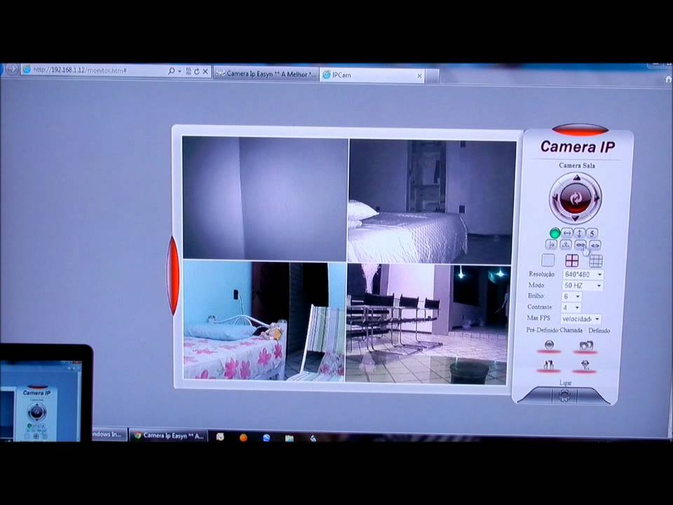 Apresentacao Camera Ip EASYN wireless - YouTube