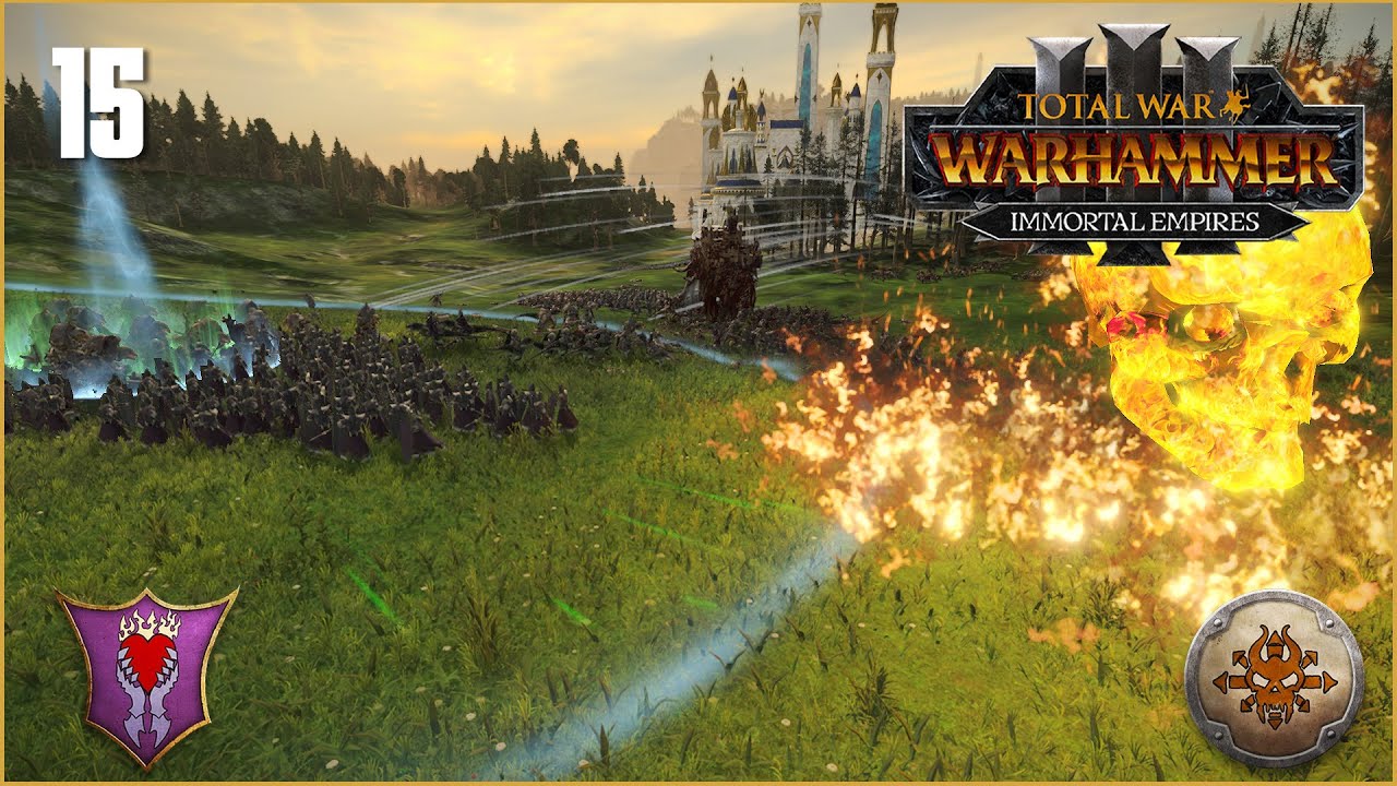 MURDEROUS PROWES OF DARK BLADE • D.Elves vs Norsca • Land Battle #15 ...