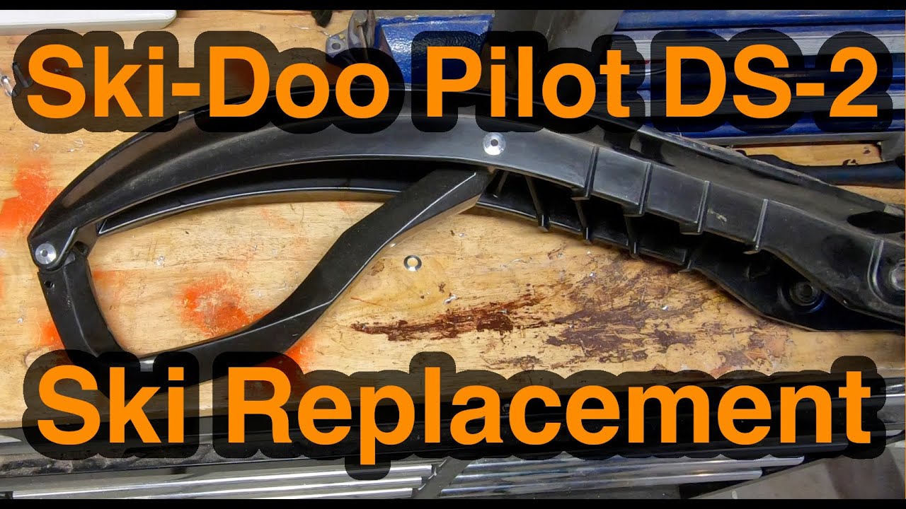 Ski-Doo Pilot DS-2 Ski Replacement on a 2021 Expedition Sport 600 EFI ...