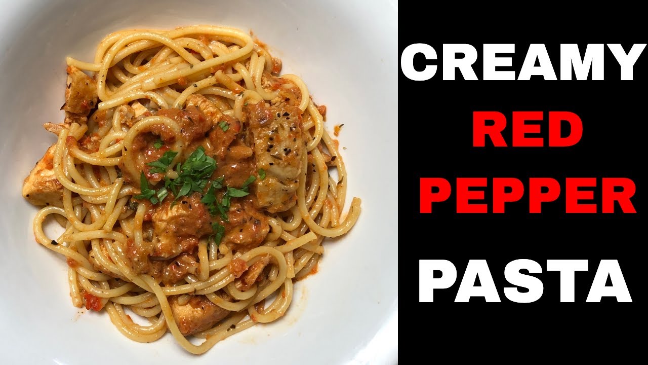 The BEST Red Pepper Pasta Recipe | Easy Dinners | The Alright Chef ...