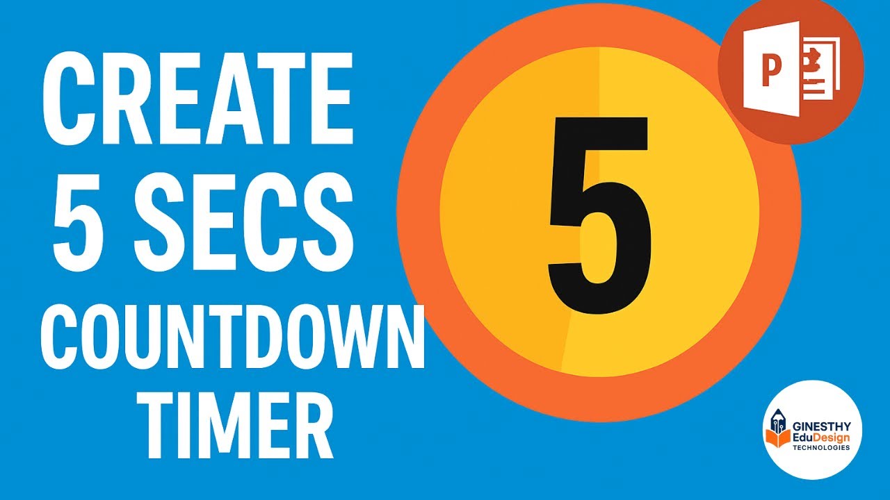 Create 5 Secs Countdown Timer| PowerPoint Tutorial - YouTube