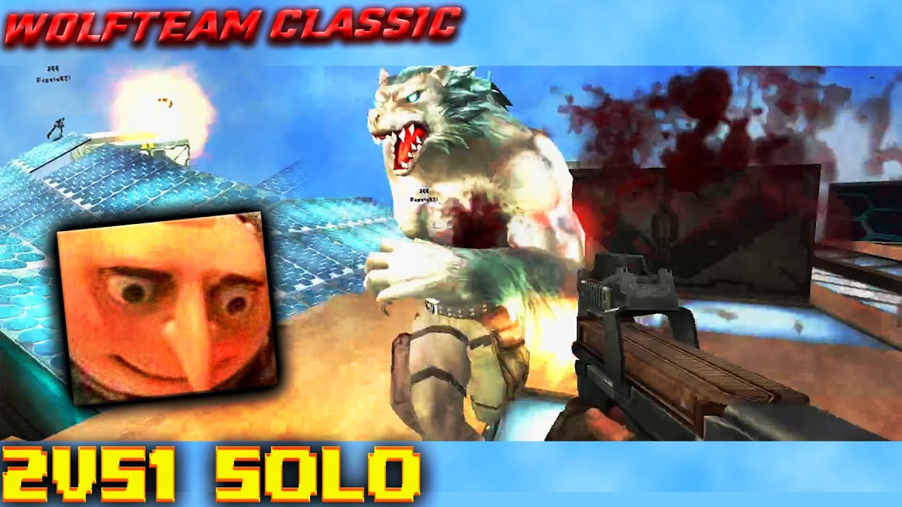 WolfTeam Classic CASI me MATAS PELOTUDO 2vs1 SOLO - YouTube