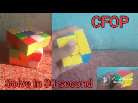 Rubik's cube CFOP Tutorial | Solve by Dhiraj Pandit - YouTube