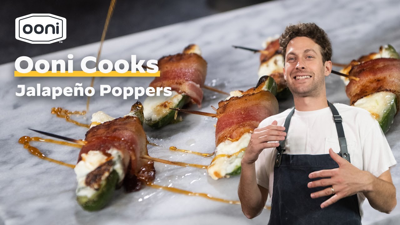 Jalapeño Poppers | Ooni Cooks | Ooni Pizza Ovens - YouTube