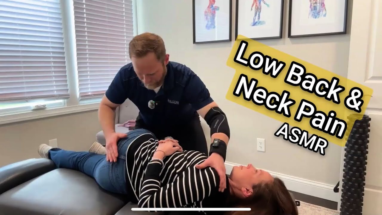 🎥 ASMR CRACKS for Low Back & Neck Pain | Deep Tissue + Chiropractic ...