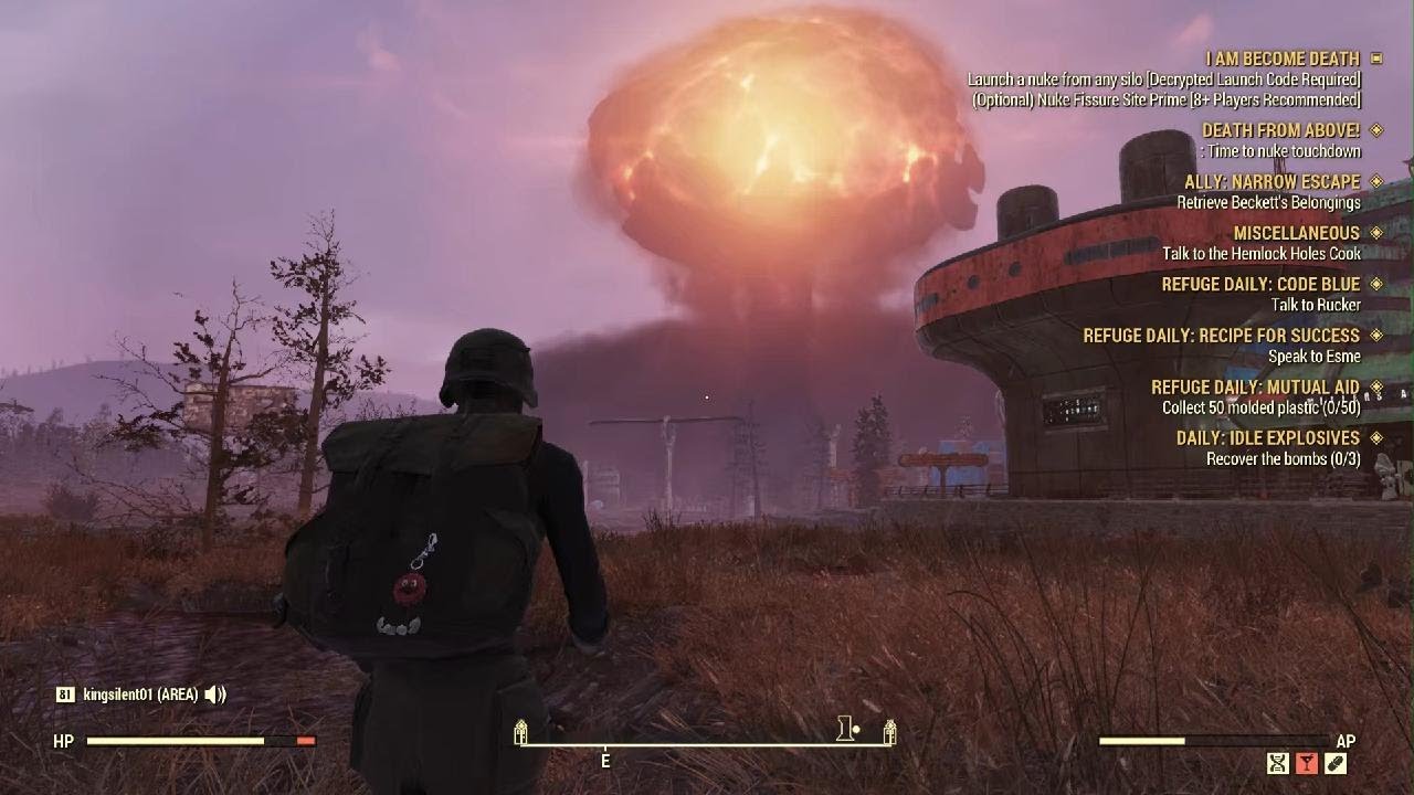 Fallout 76 Nuke 🔥💀👻 - YouTube