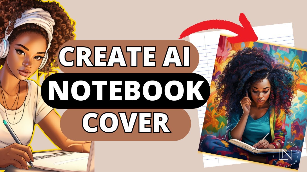 Design Amazon KDP Notebook Covers with AI (Step-by-Step.) - YouTube