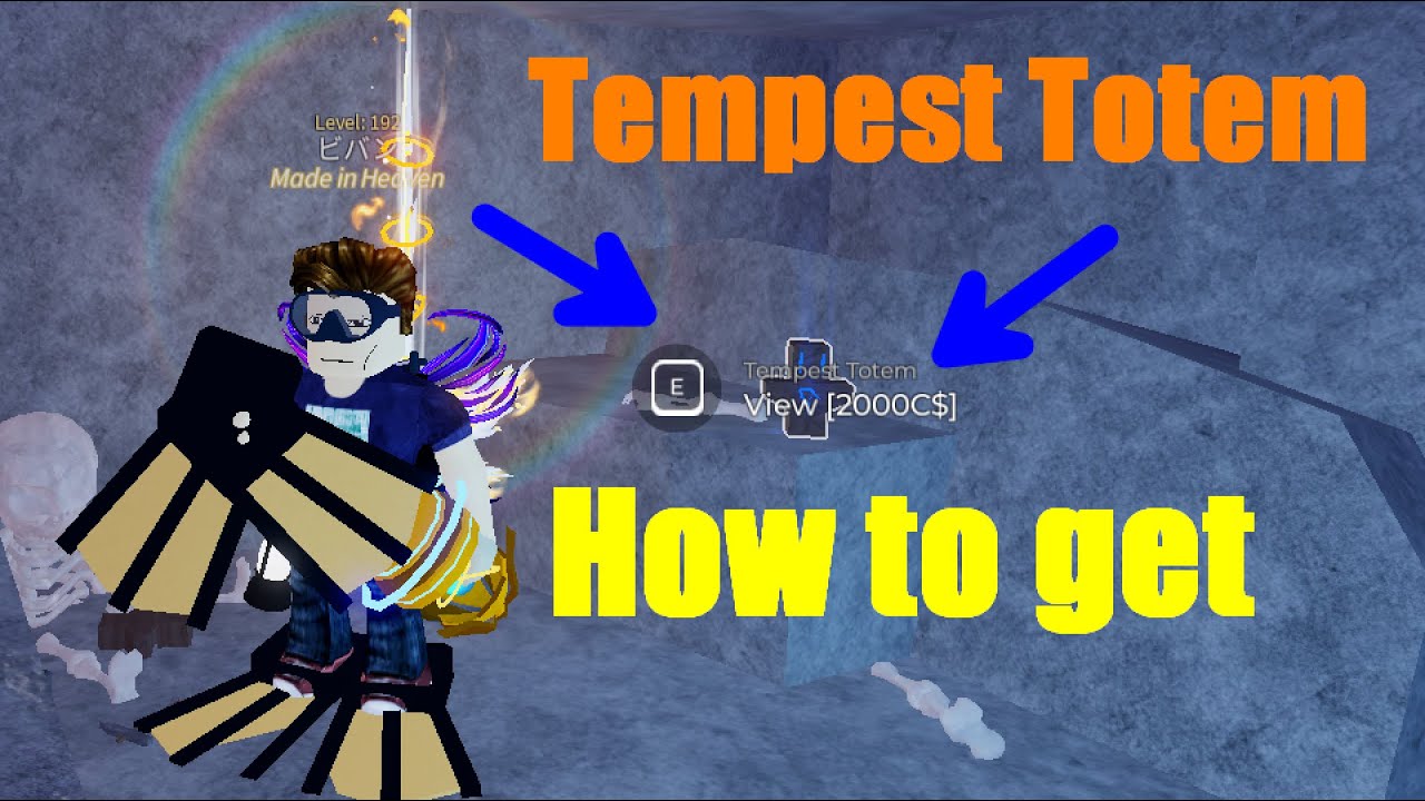 How to get TEMPEST TOTEM for MOBY in Fisch! (Roblox Fisch Moby Update ...