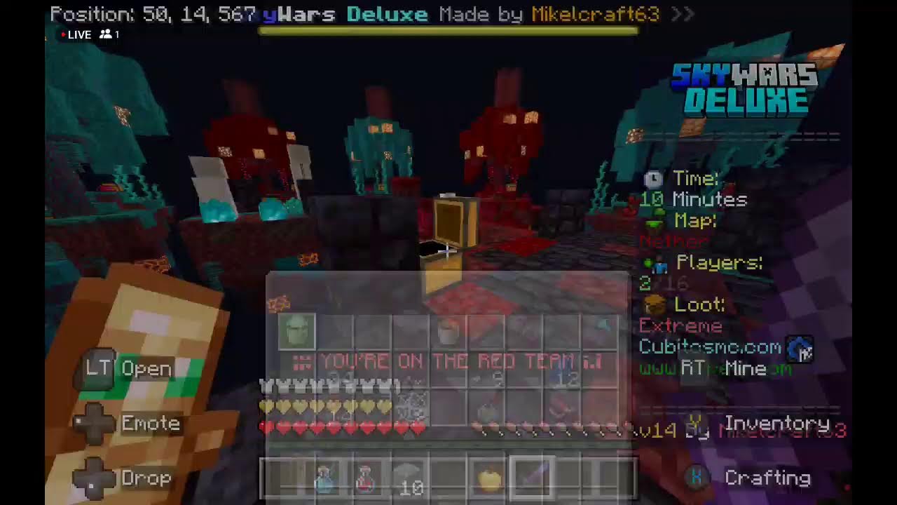 Minecraft PVP (Live) - YouTube