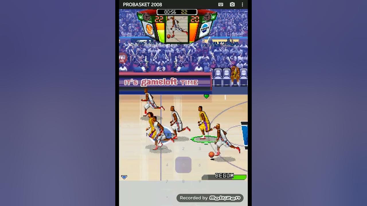 Kobe Bryant Pro Basketball 2008 (java) - gameplay - YouTube