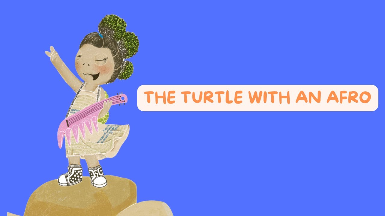 Curly Hair Animation- Turtle With An Afro Educational Cartoon - YouTube