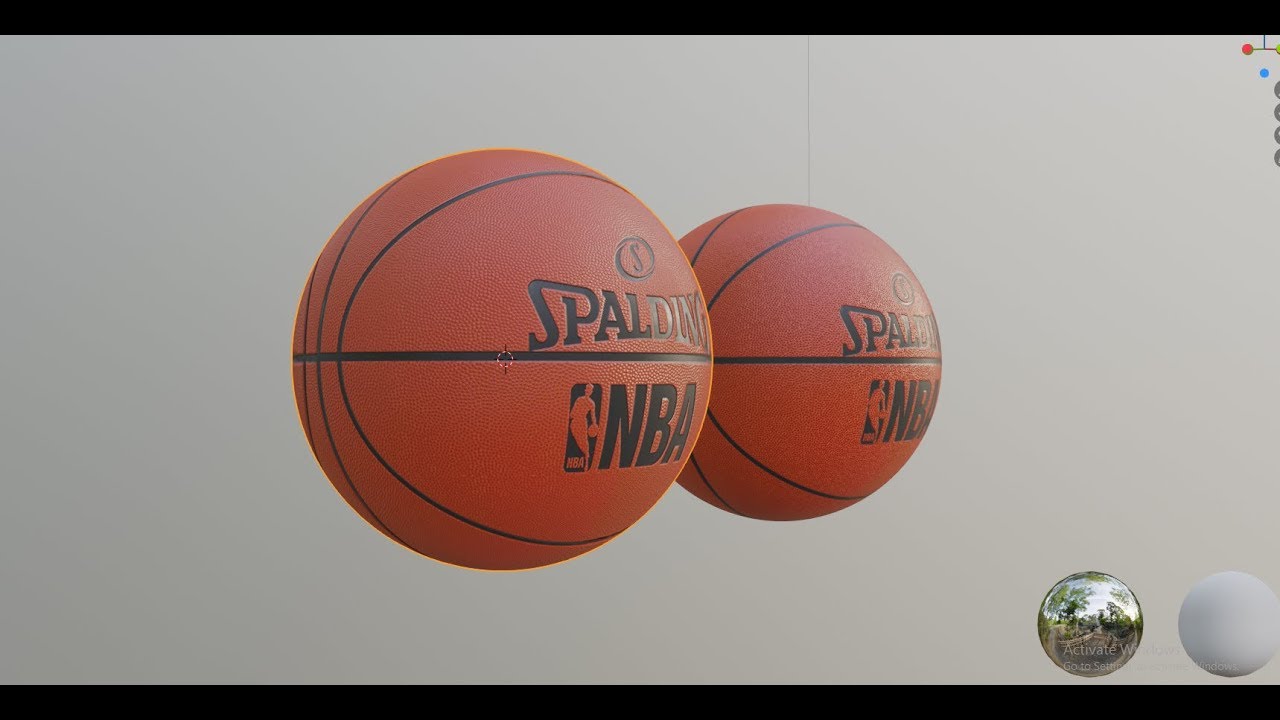 how to model and texture a basket ball in blender 2.8 - YouTube