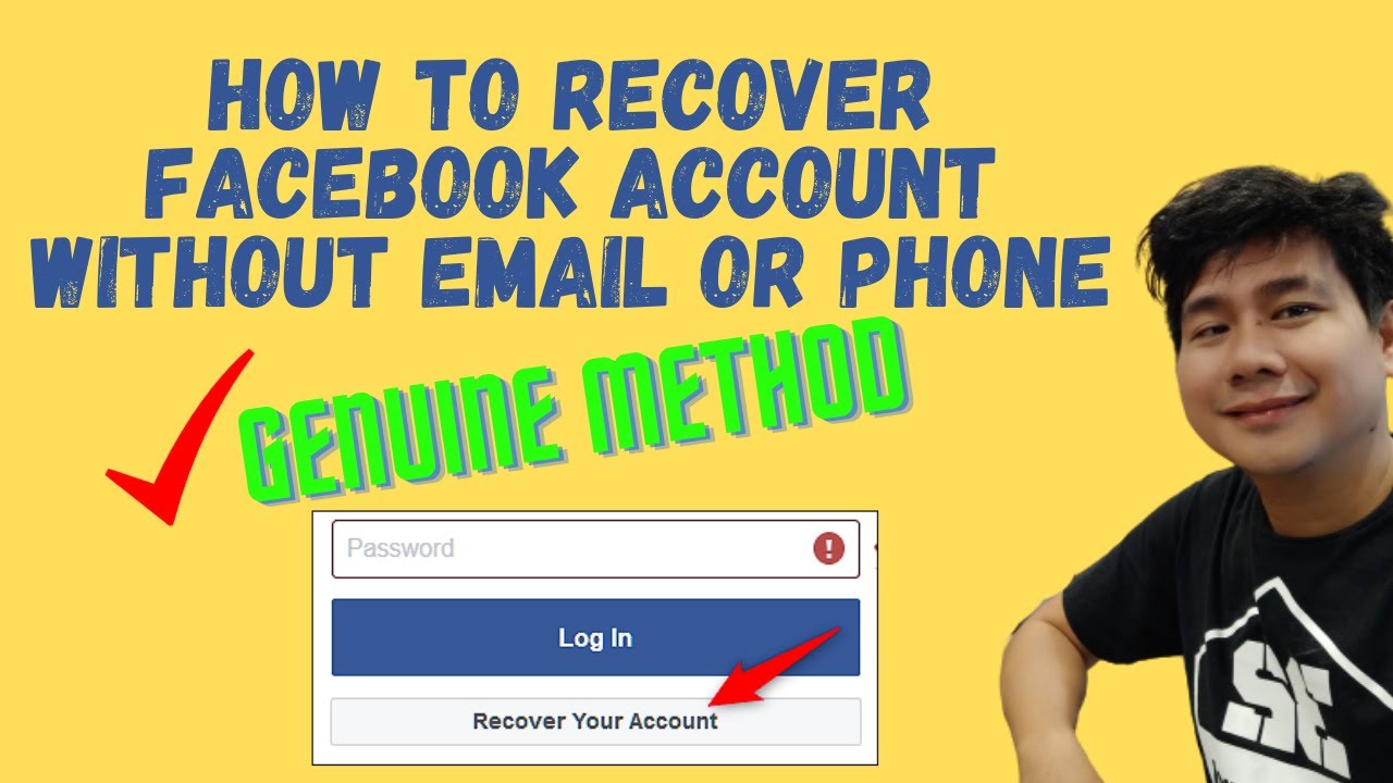 HOW TO RECOVER FACEBOOK WITHOUT EMAIL OR PHONE 2021 UPDATED YouTube how-to-recover-facebook-without-email-or-phone-2021-updated-youtube