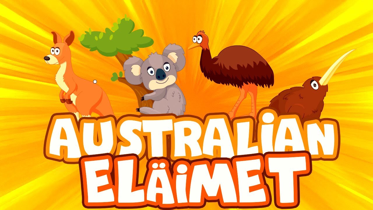 TipiTii-TipiTii: Australian eläimet suomeksi – opitaan eläimiä ja ...