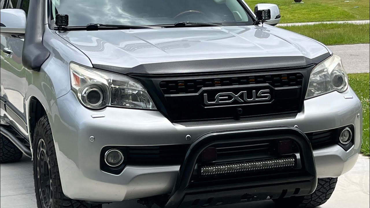 TRD style grill-lexus gx460-WATCH BEFORE YOU BUY -alpha garage grill ...
