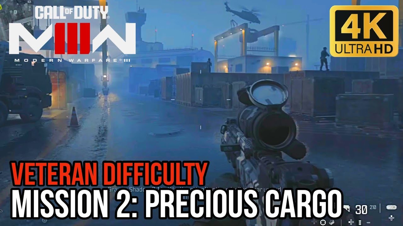 Call of Duty Modern Warfare 3 (2023) Mission 2: Precious Cargo Veteran ...