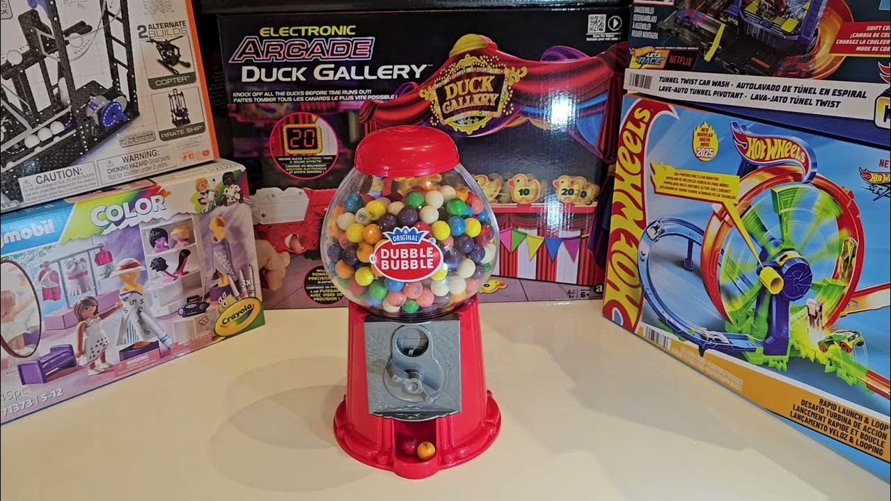 Original Dubble Bubble Gumball Machine Bundle - Gumball Machine - YouTube