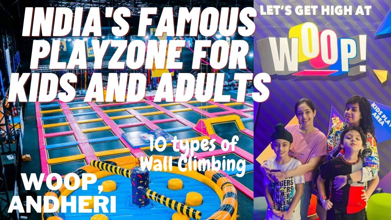 WOOP INDIA'S LARGEST TRAMPOLINE PARK | WOOP SURAT | WOOP MUMBAI | WALL ...