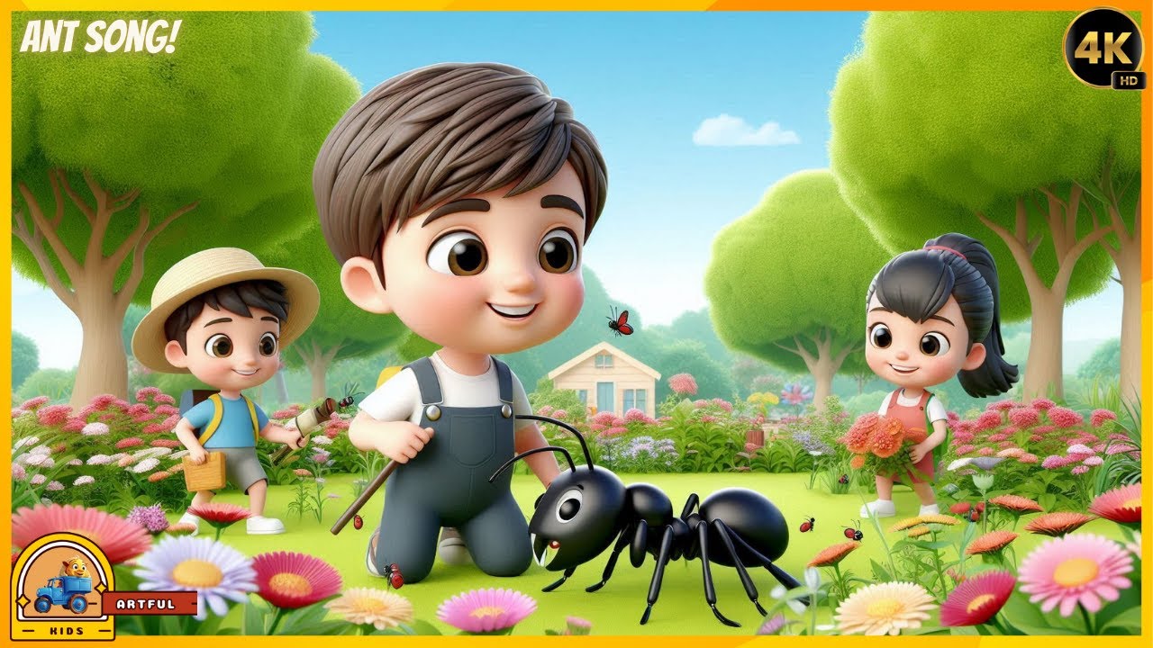 Ant Song For Kids | Artful Animations - YouTube
