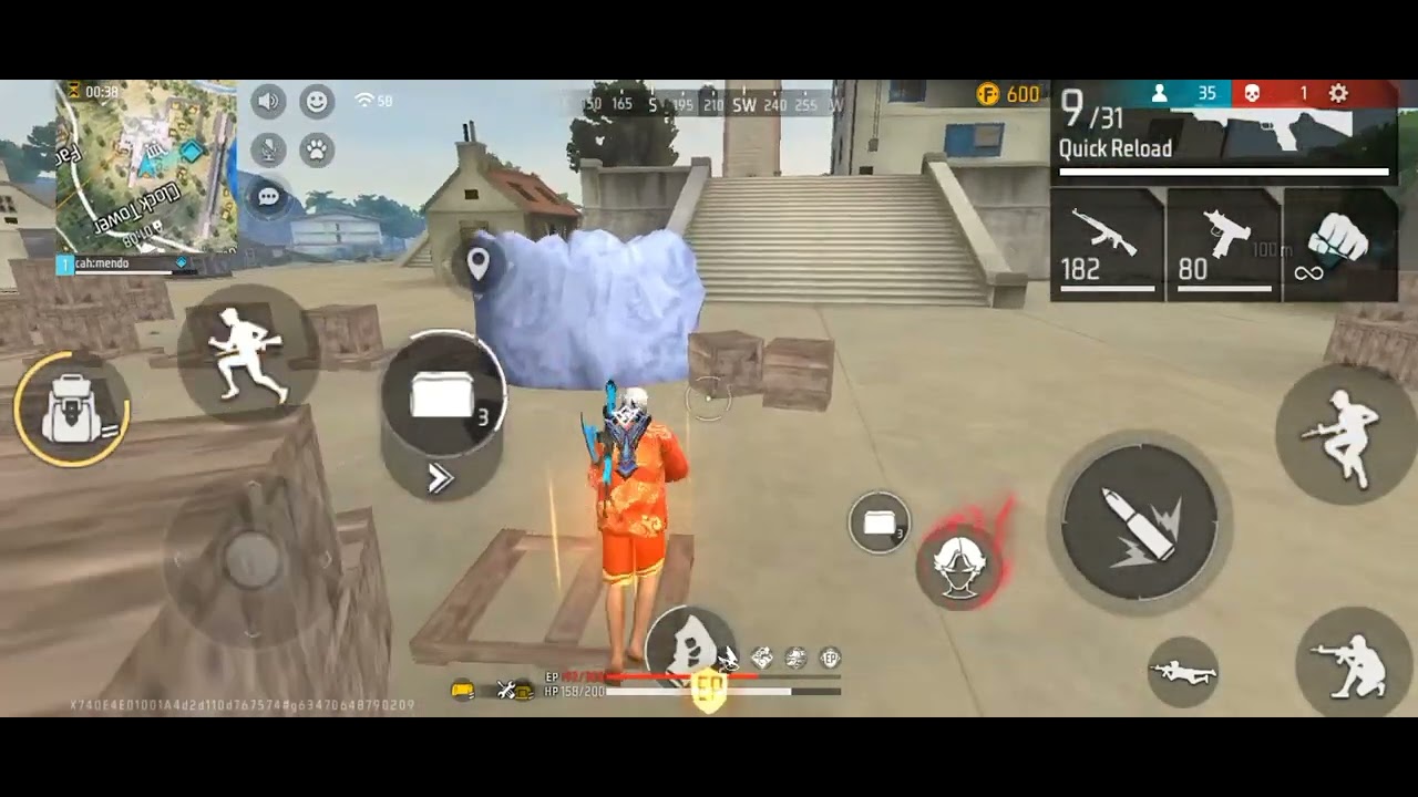 gameplay free fire solo squad |gameplay free fire |garena free fire#ff ...
