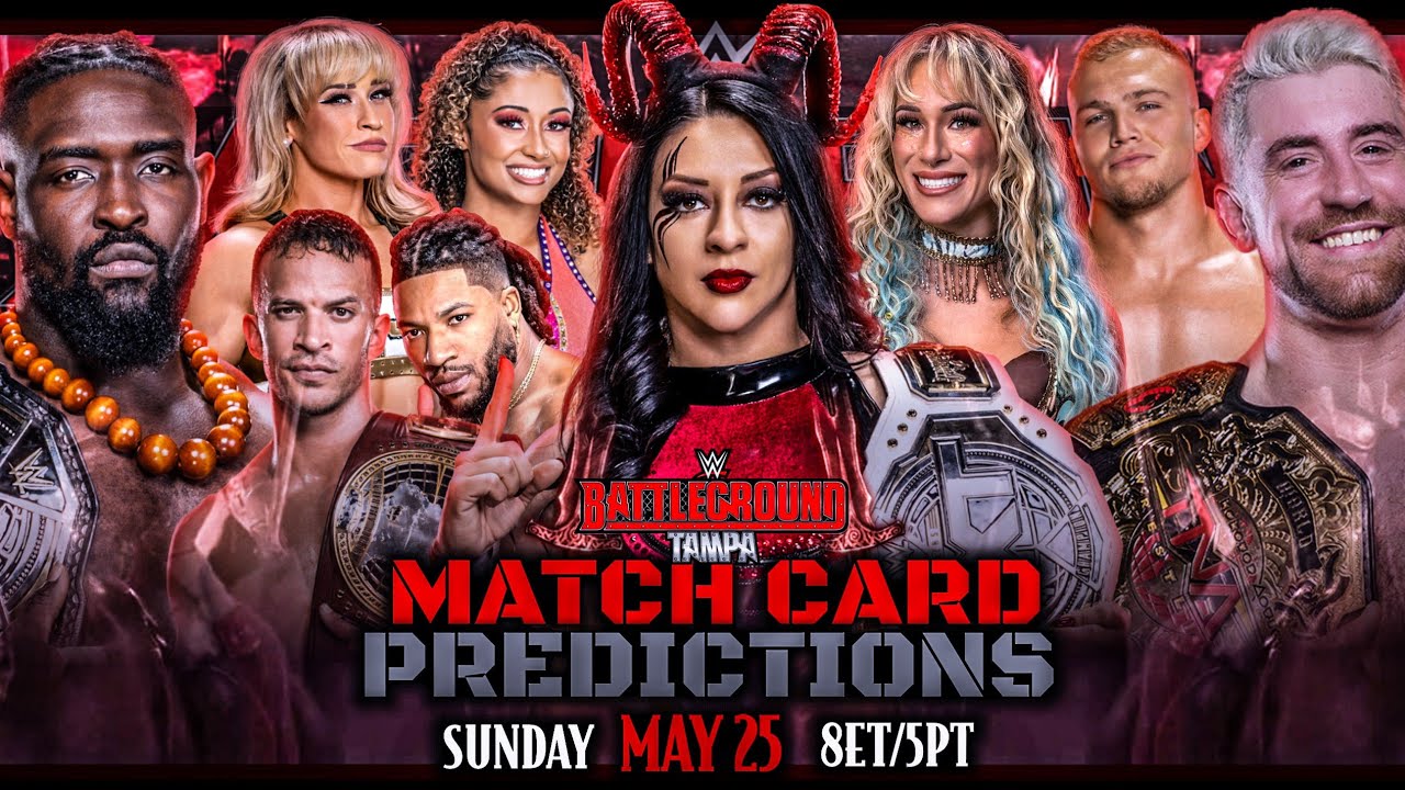 WWE NXT Battleground 2025 - Match Card Prediction | Wrestle Freakin ...