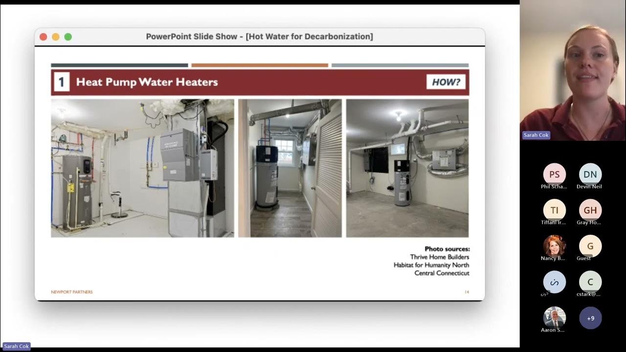 Hot Water Innovations for Decarbonization - YouTube