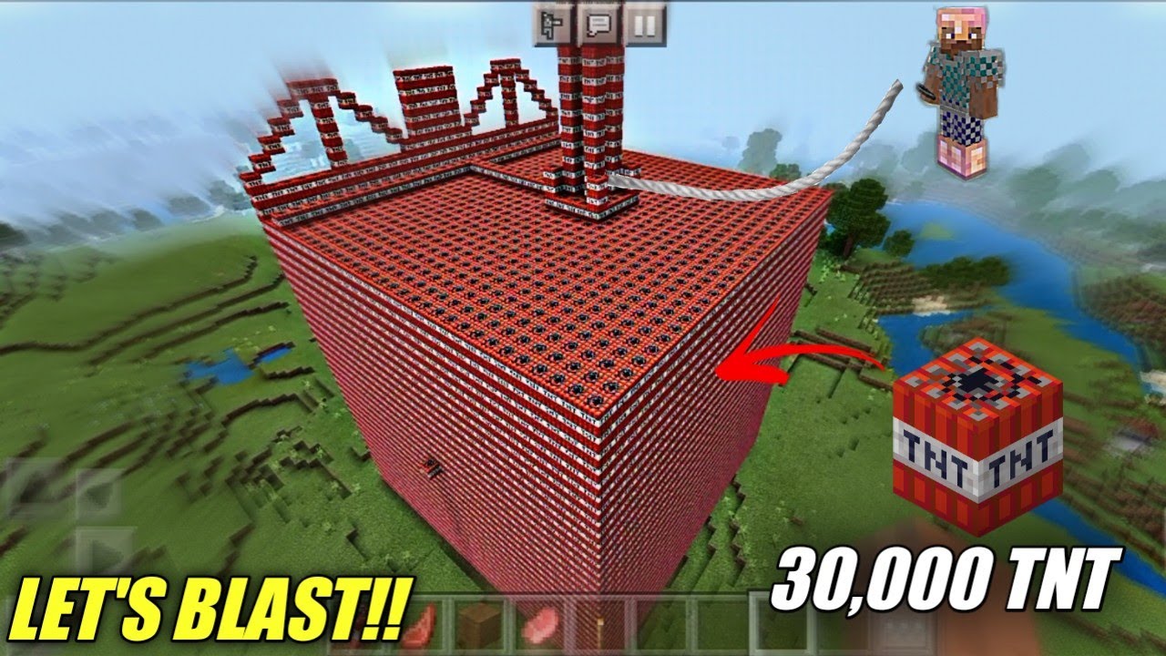 WORLD'S BIGGEST TNT BOMB BLAST IN MINECRAFT | MINECRAFT FACT ...