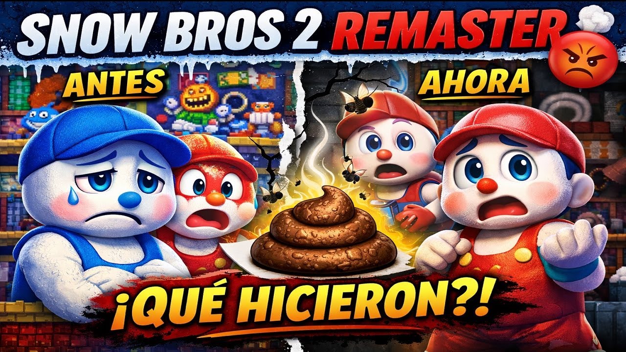 El remaster de Snow Bros 2 es una decepción gigante ️😡 - YouTube