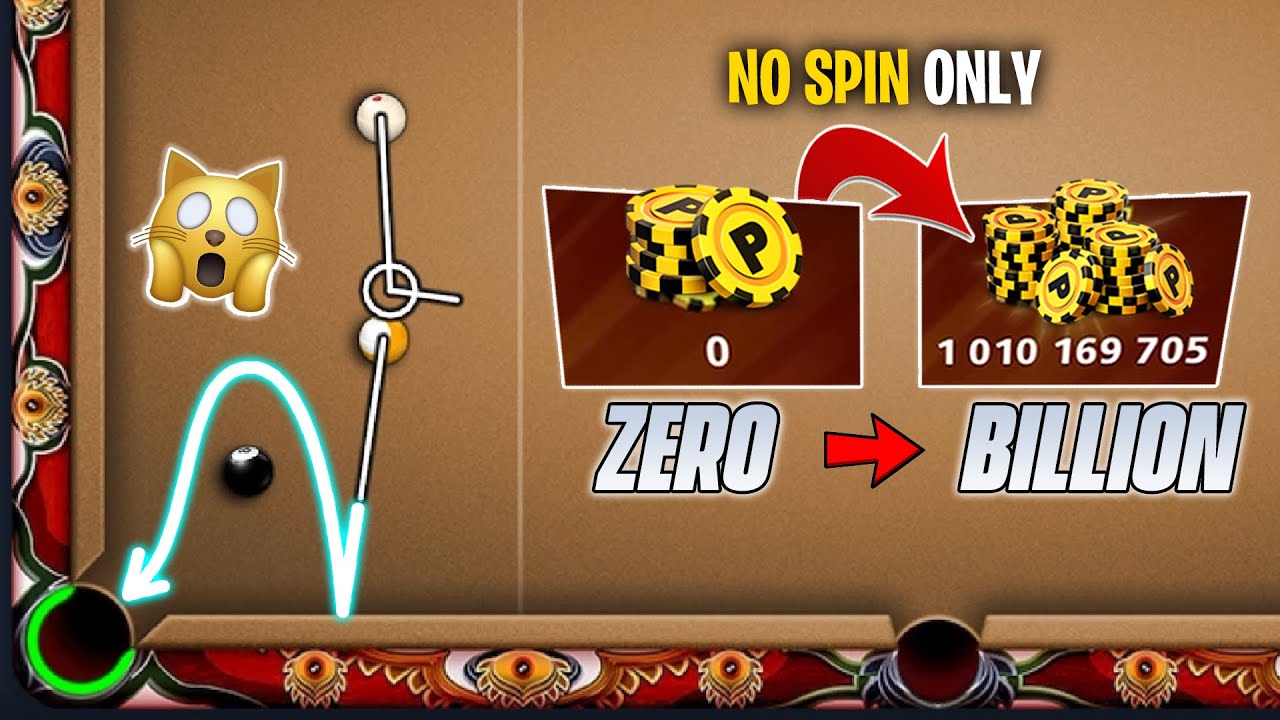 Zero to 1 Billion (NO SPIN ONLY) Season 14 - 8 ball pool GamingWithK ...