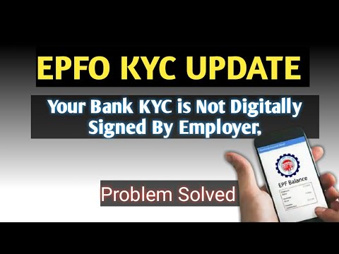 PF KYC Update online | KYC Update EPFO online | KYC Approval process ...