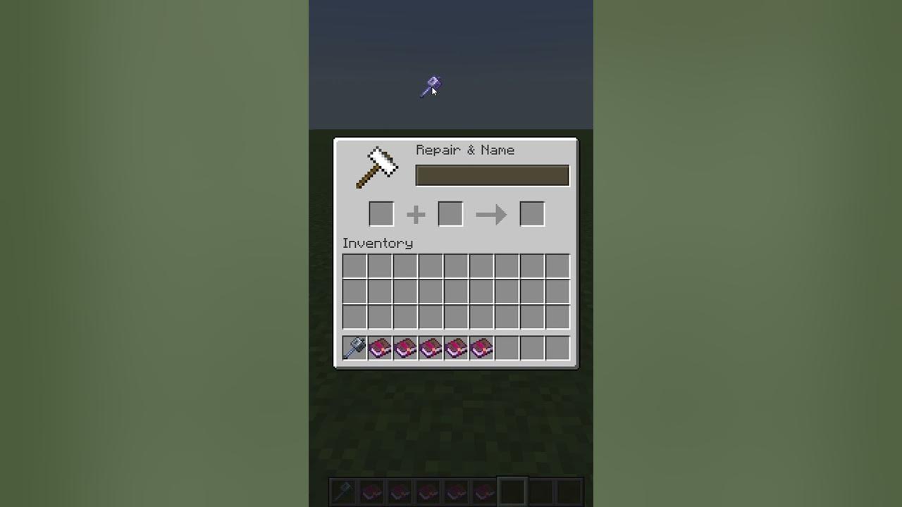 Enchanting Mace in Minecraft Java Edition - Breach 4 Wind Burst 3 Fire ...