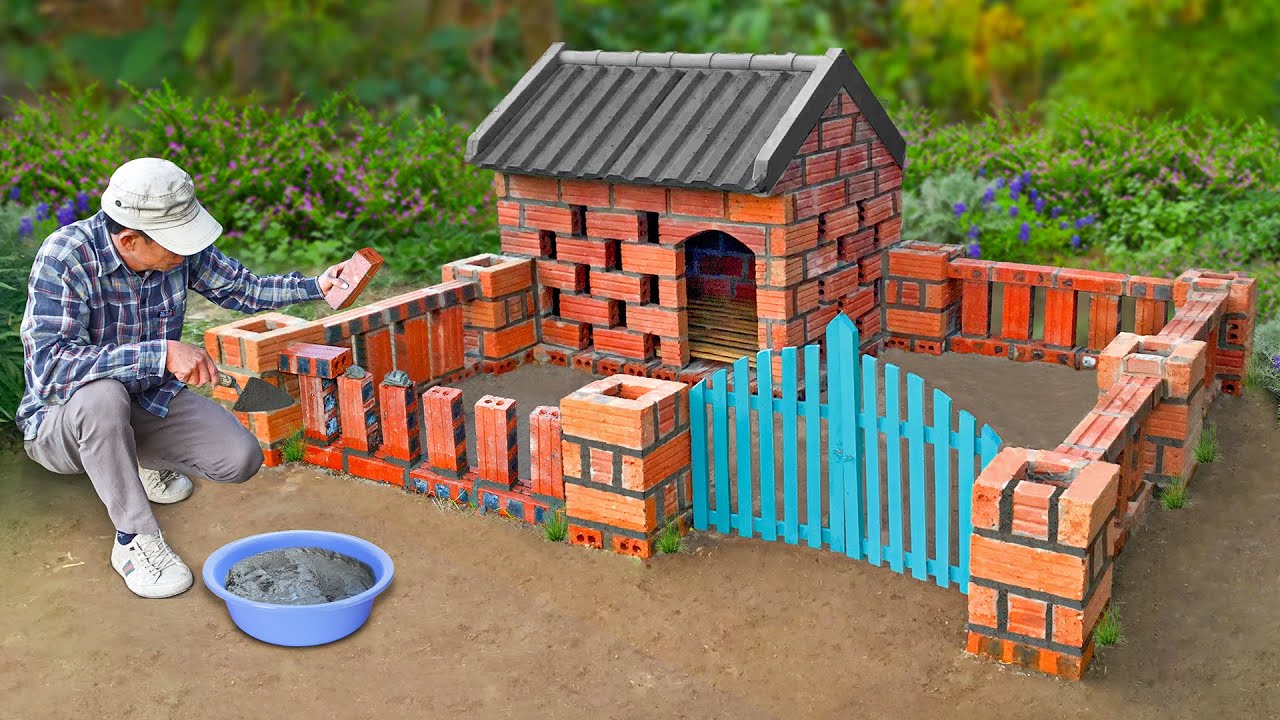 Rescue poor rabbits and builds new amazing shed for them - YouTube