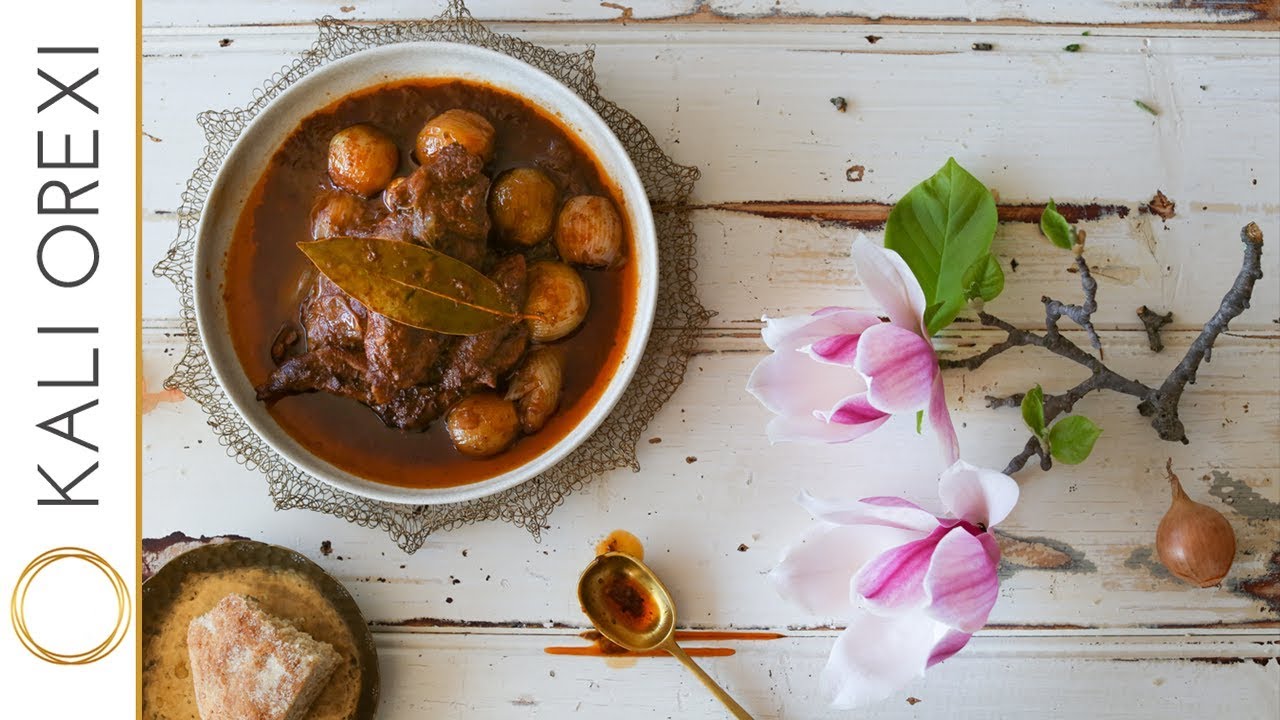 How to make William’s Traditional Kouneli Stifado – Greek Rabbit ...