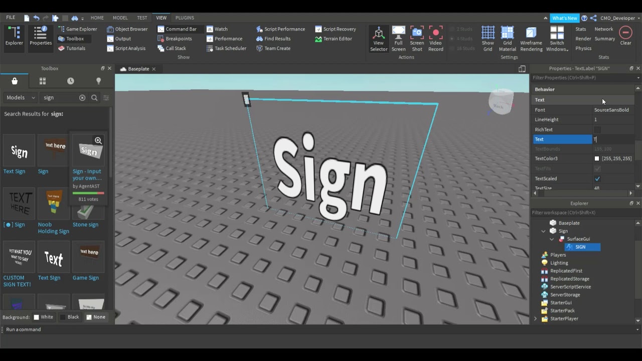 How To Add Texts In Roblox Studio 2021 Speedrun YouTube How To Add Texts In Roblox Studio 2021 Speedrun YouTube
