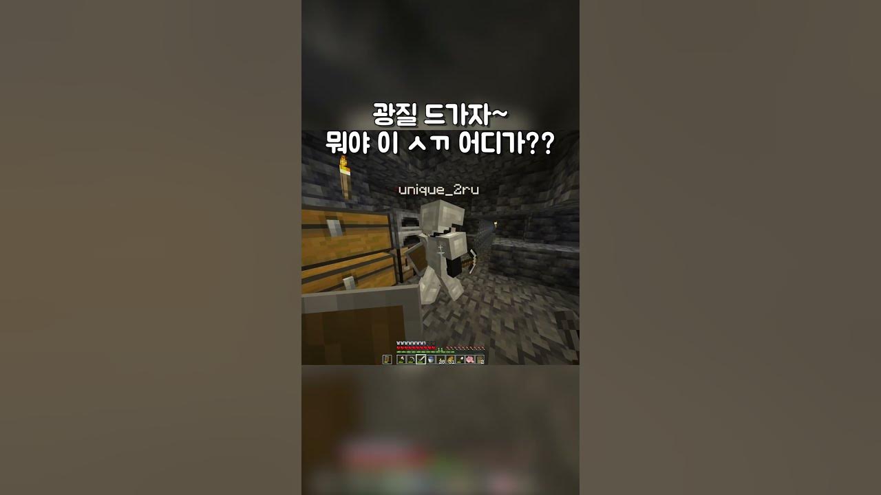 마인크래프트 뭐야 얘 어디갔어 Shorts Youtube