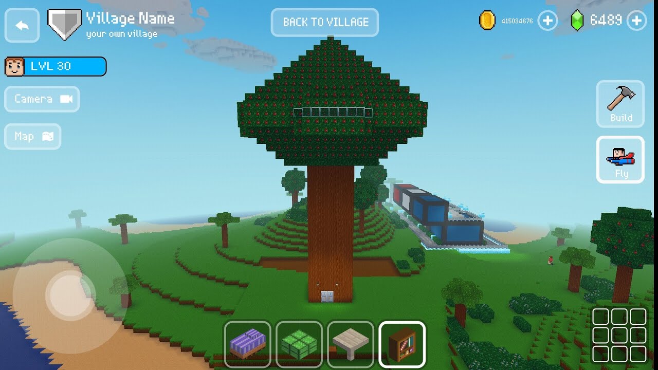 Tree House - Block Craft 3d: Building Game - YouTube